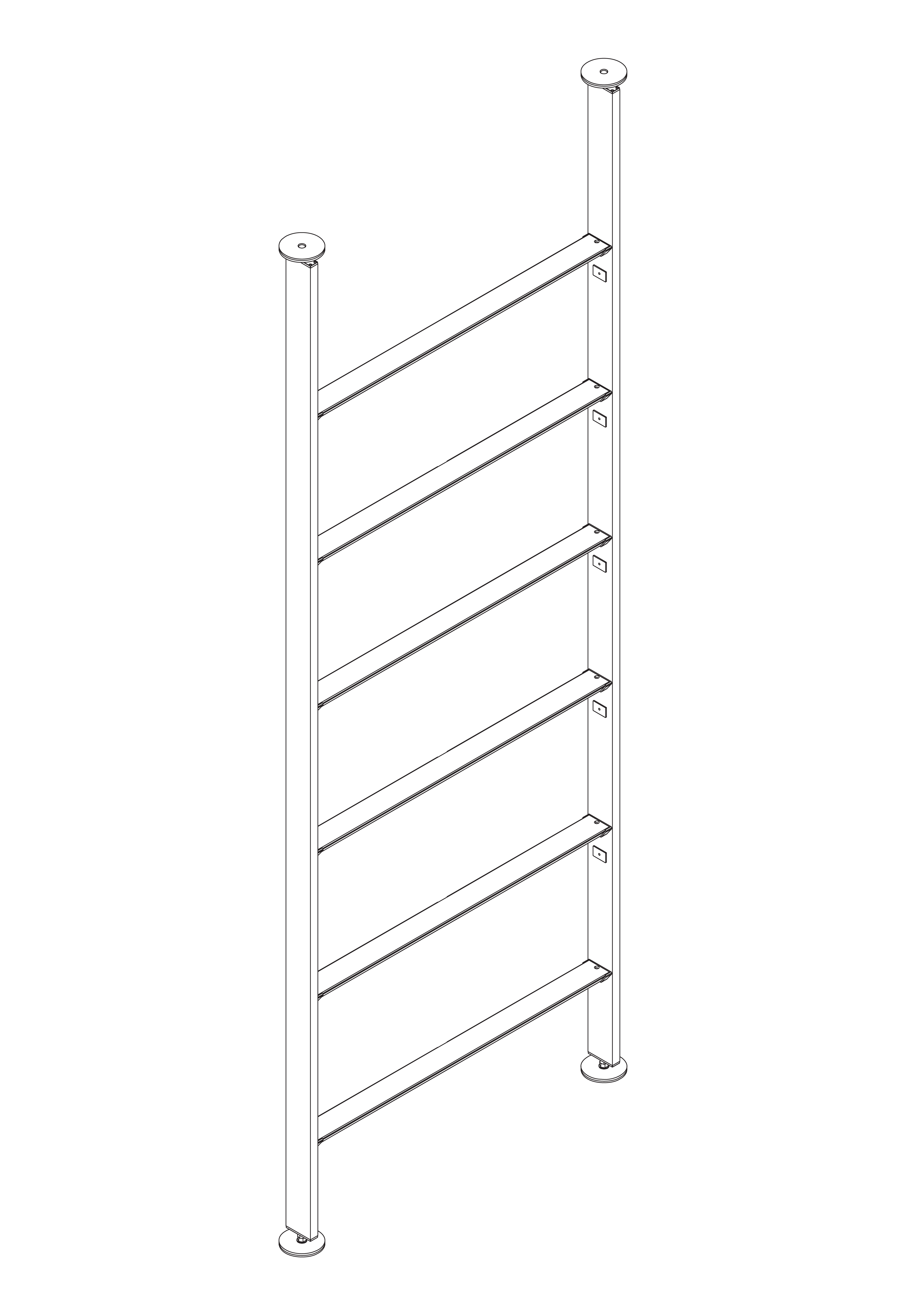 Vertical Line - F fronts